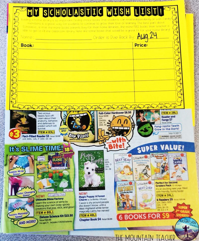 Scholastic Books Sparks Students Love of Reading - The Mountain Teacher