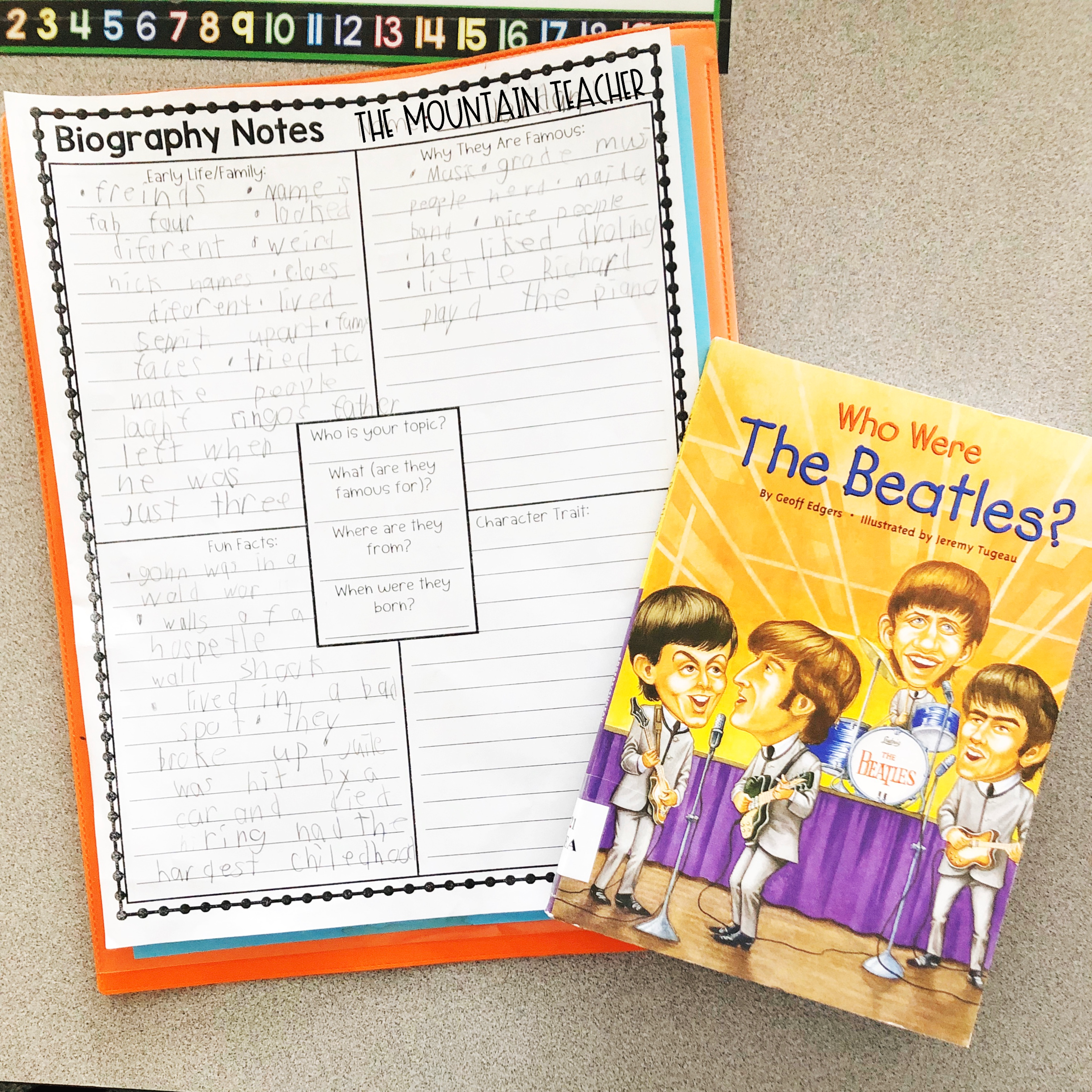 The BEST Elementary Biography Project - The Mountain Teacher