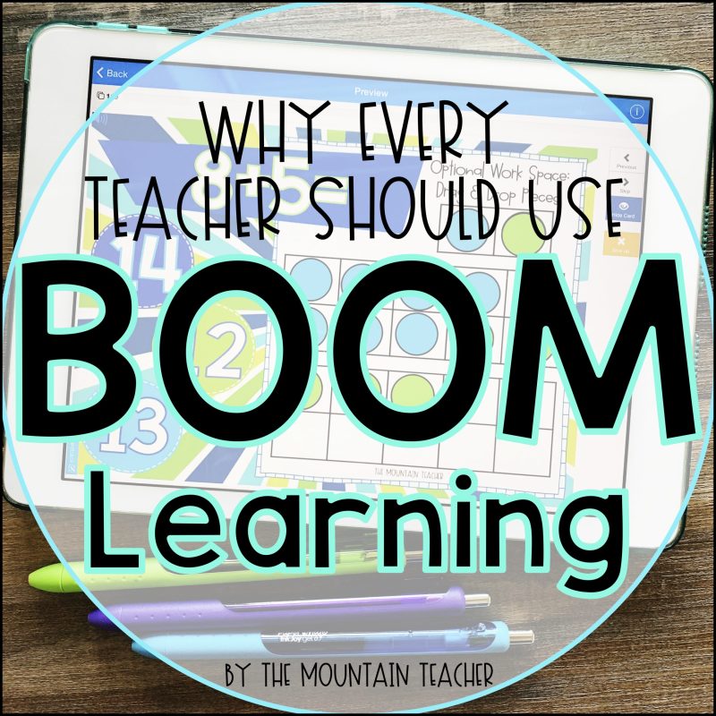 How to Make Sizeable Classroom Growth with BOOM Cards - The Mountain ...