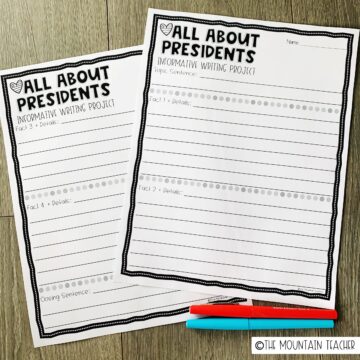 How to Celebrate President’s Day with this Patriotic Research Project ...