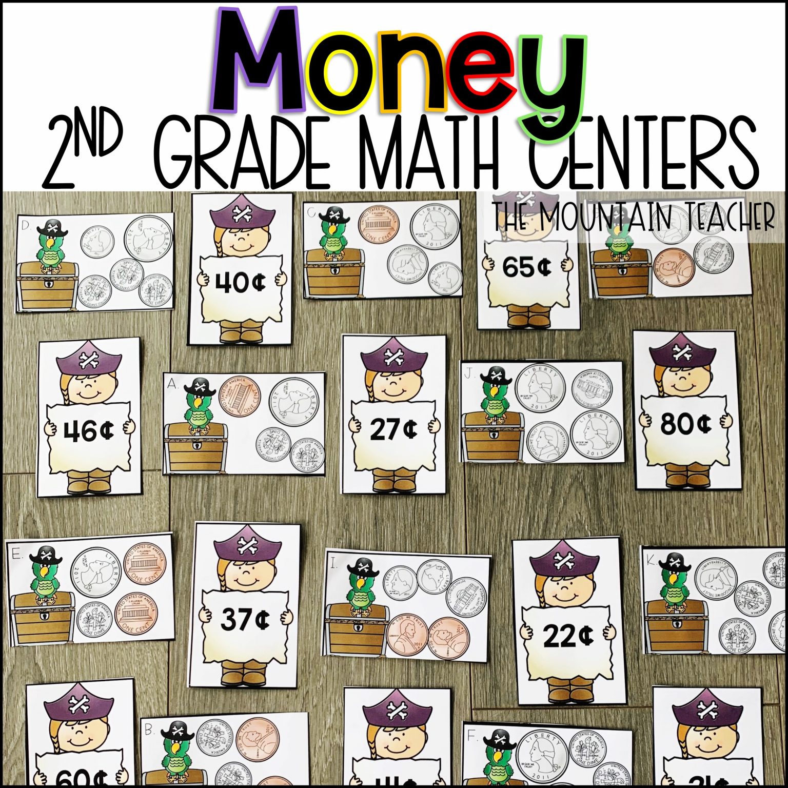 How to Teach Money in 2nd Grade - The Mountain Teacher