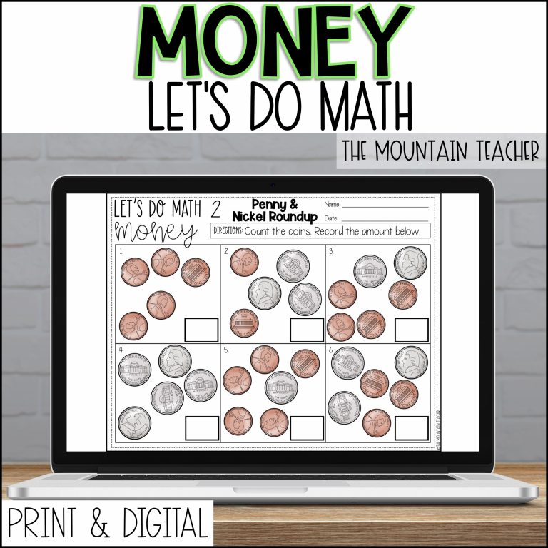 How to Teach Money in 2nd Grade - The Mountain Teacher