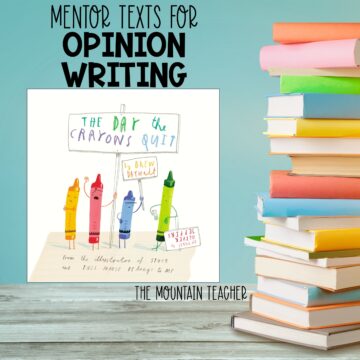 The Best Opinion Writing Mentor Texts Students Will Love - The Mountain ...