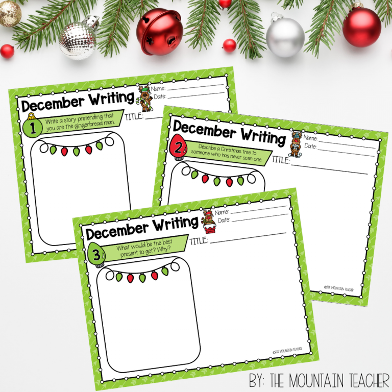Surprise Students with the Best Holiday and Christmas Writing Prompts ...