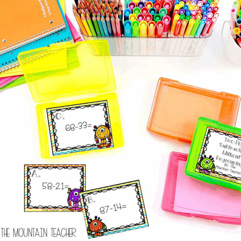 How to Use Task Cards Effectively in Your Classroom - The Mountain Teacher