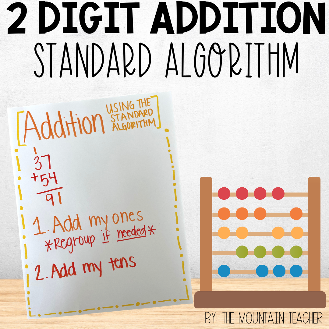 2 Digit Addition Strategies That Will Help Students Soar - The Mountain ...