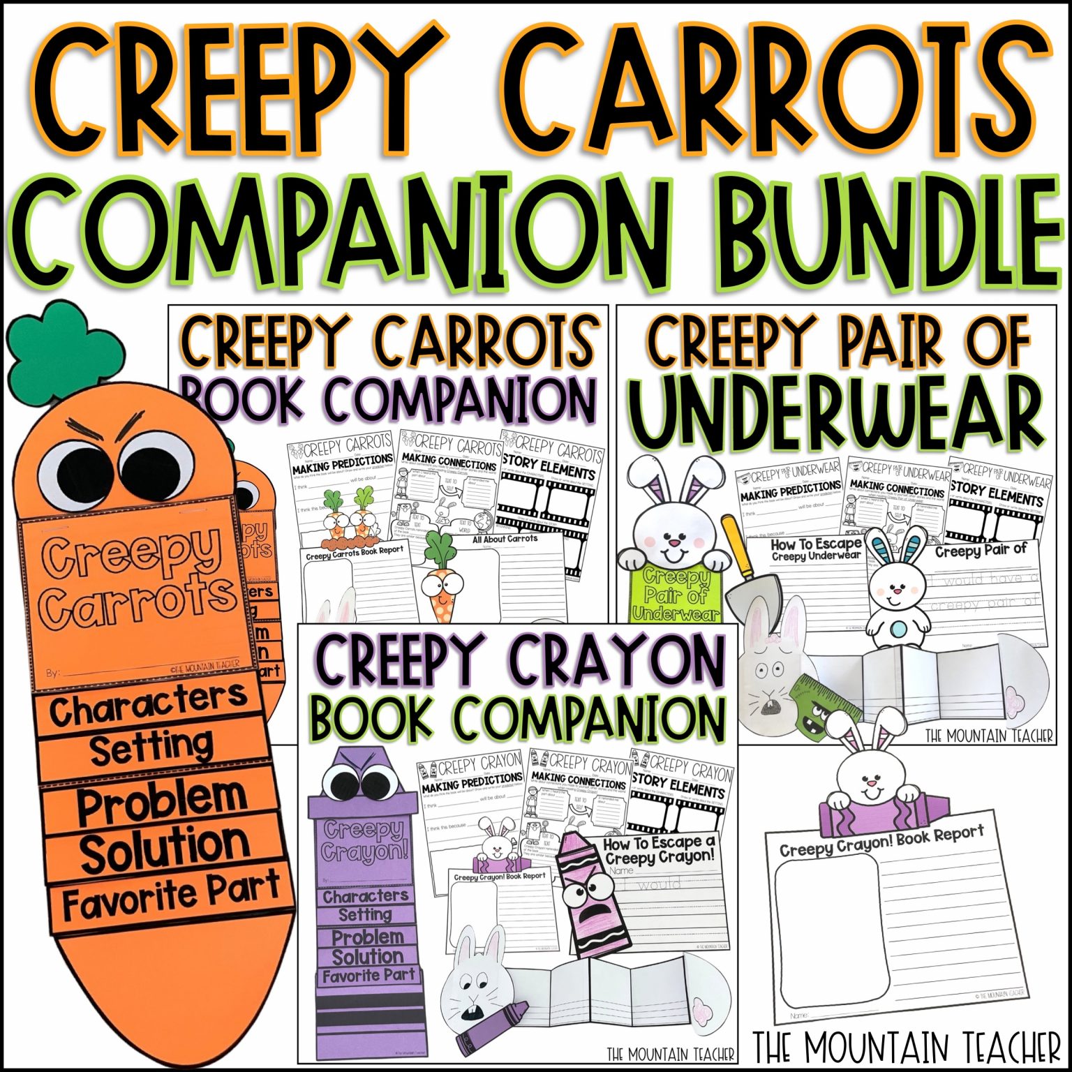 The Best Creepy Carrots Activities - The Mountain Teacher