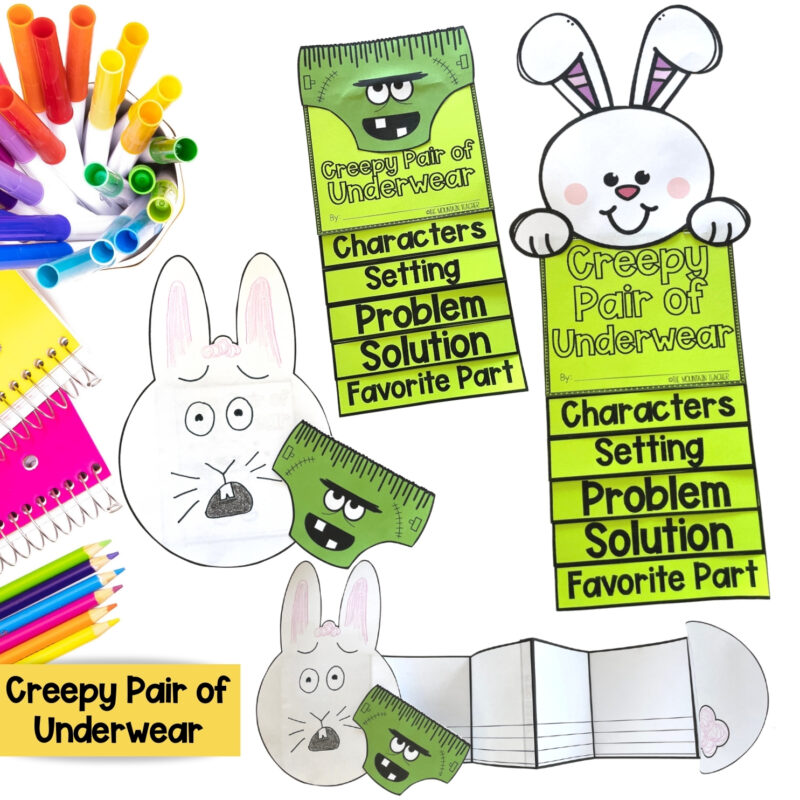 Creepy Carrots, Creepy Pair of Underwear & Creepy Crayon Read Aloud ...