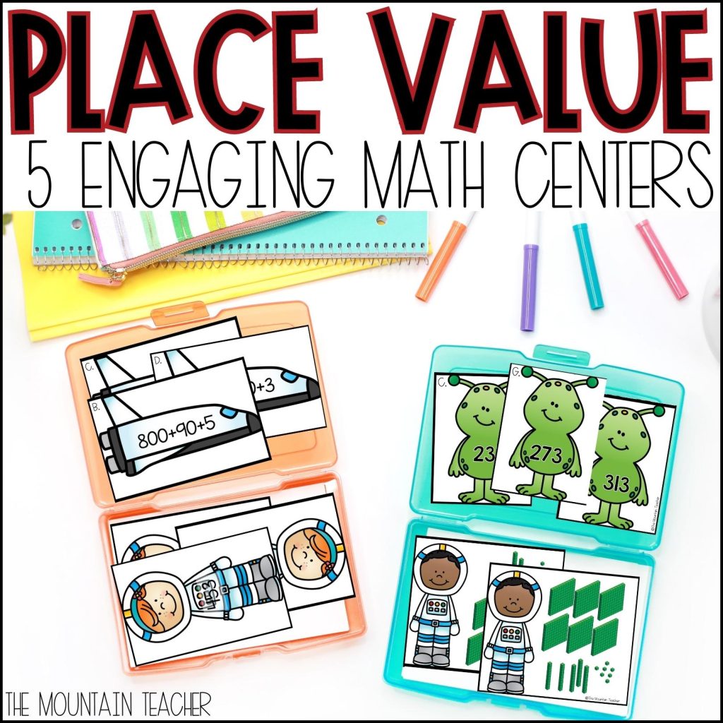 Place Value Games for Hundreds Tens and Ones and 3 Digit Numbers - The ...