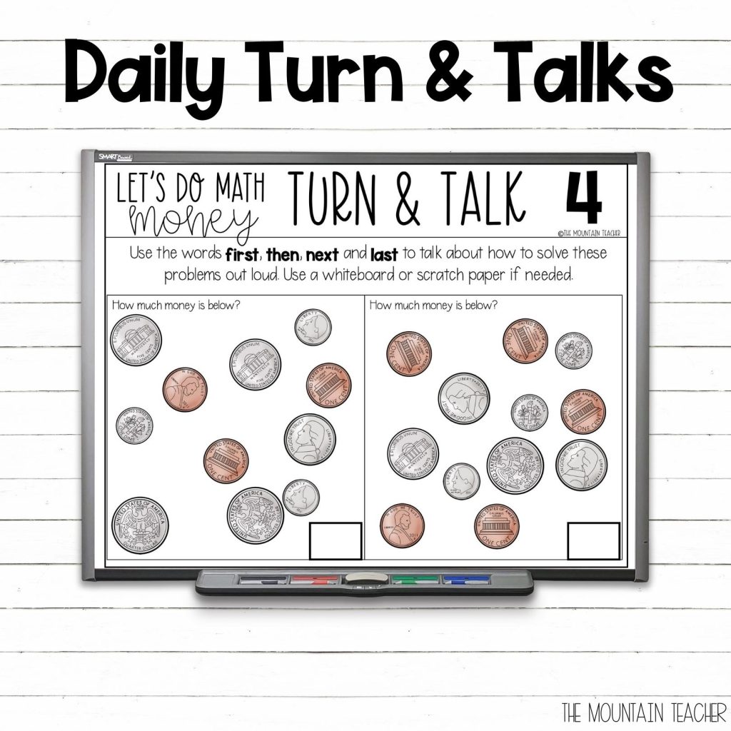 Digital US Money Unit - Counting Coins Worksheets and Money Word ...