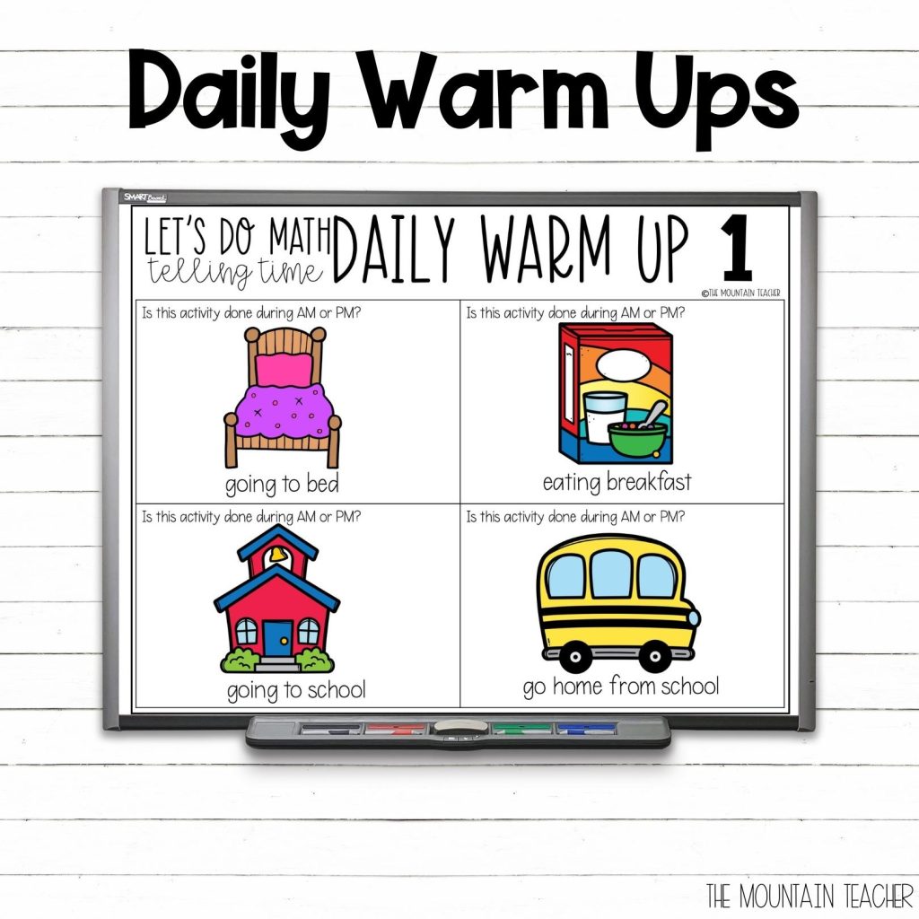 Telling Time Worksheets 2nd Grade Math Unit for Time to 5 Minutes ...