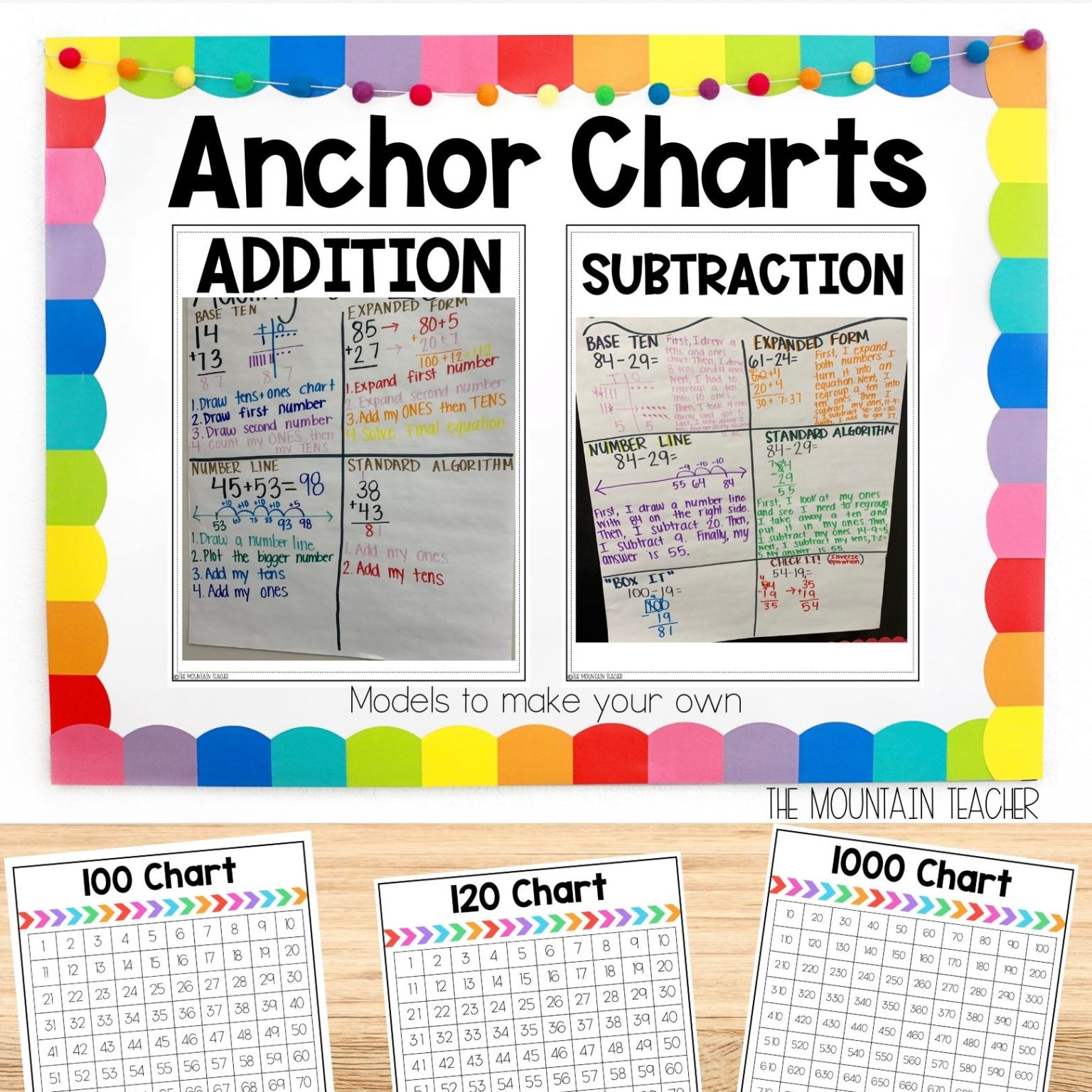 Digital 3 Digit Addition & Subtraction Worksheets for 2nd Grade Math ...