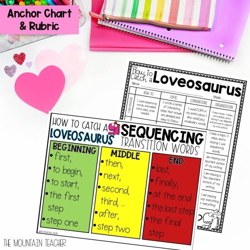 How To Catch a Loveosaurus Valentines Day Activity - The Mountain Teacher