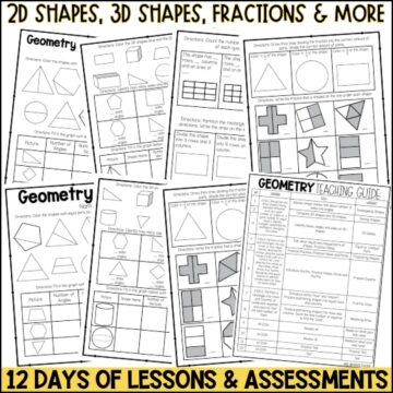Geometry Worksheets and Assessments | Printable Activities and Google ...