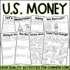 Counting Money and Money Word Problems Worksheets and Assessments - The ...
