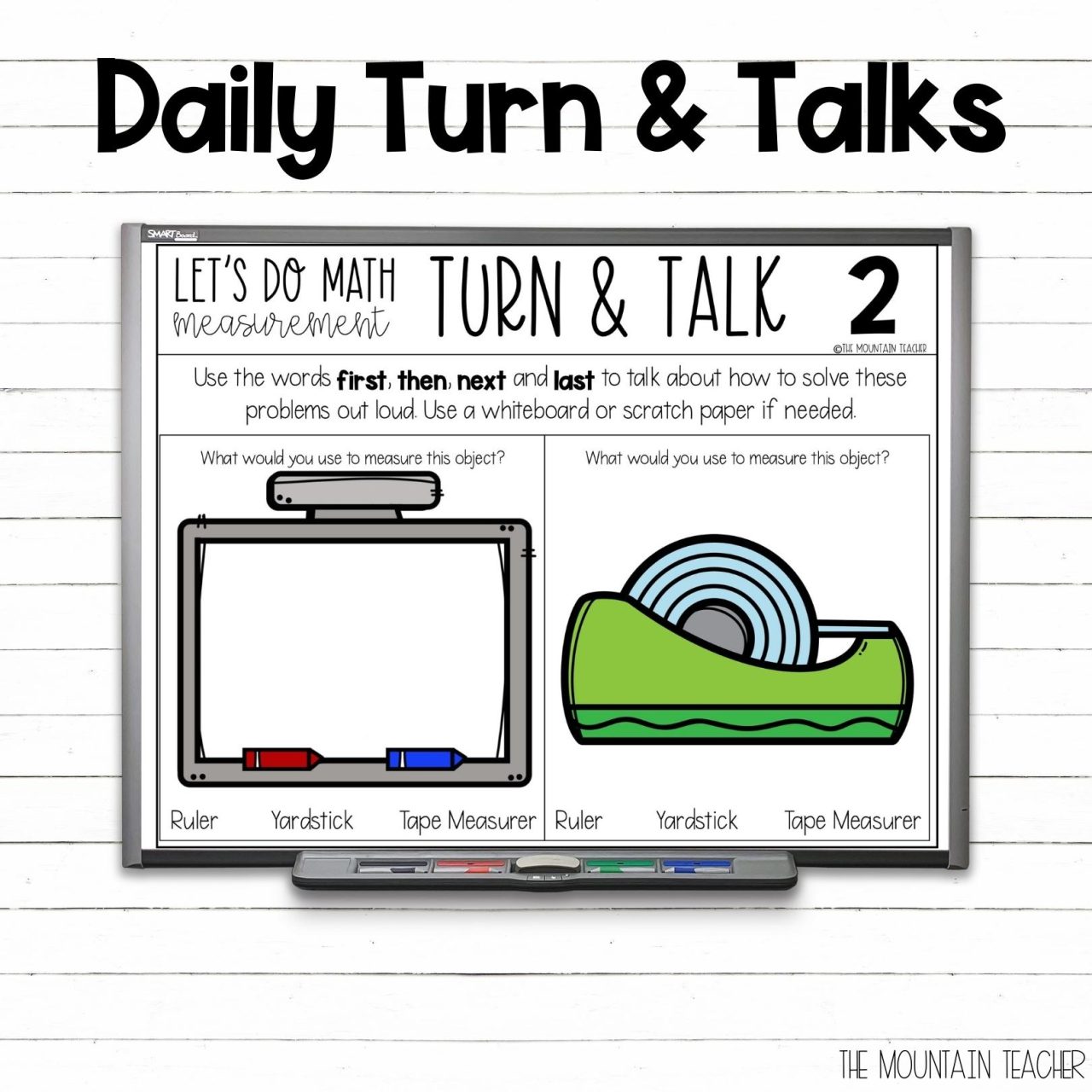 Digital 2nd Grade Measurement Worksheets and Activities - Inches and ...