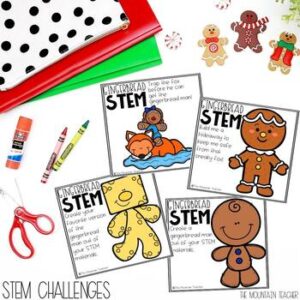 Gingerbread Man Activities and Crafts | STEM, Reading and Writing ...