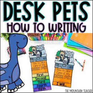 How To Take Care of a Desk Pet | Writing Template and Bulletin Board ...