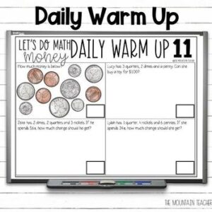 Counting Money Two Step Word Problems Worksheets, Lesson and Activities ...