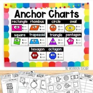 2D Shapes Attributes Worksheets | Geometry Lesson Plans, Activity, Warm ...