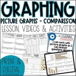 Picture Graphs Worksheets, Pictograph Templates & Graphing Comparison ...