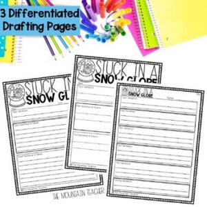 Stuck in a Snow Globe Craft and Winter Themed Writing Prompt - The ...