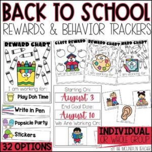 Back to School Classroom Behavior Management, Goal Setting & Student ...