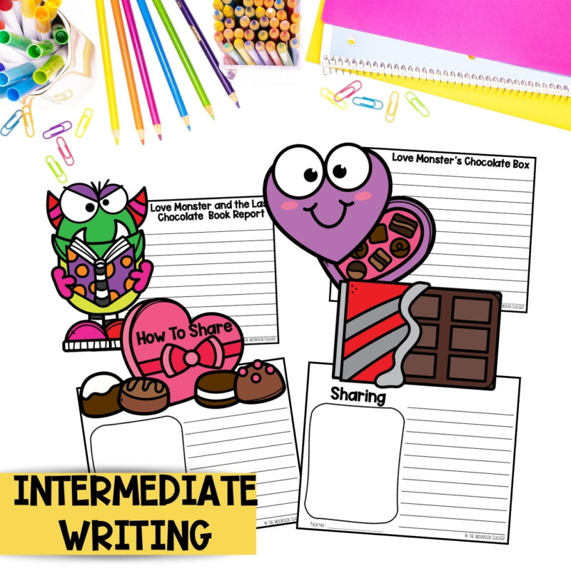 Love Monster and the Last Chocolate Activities Valentine's Day Read ...