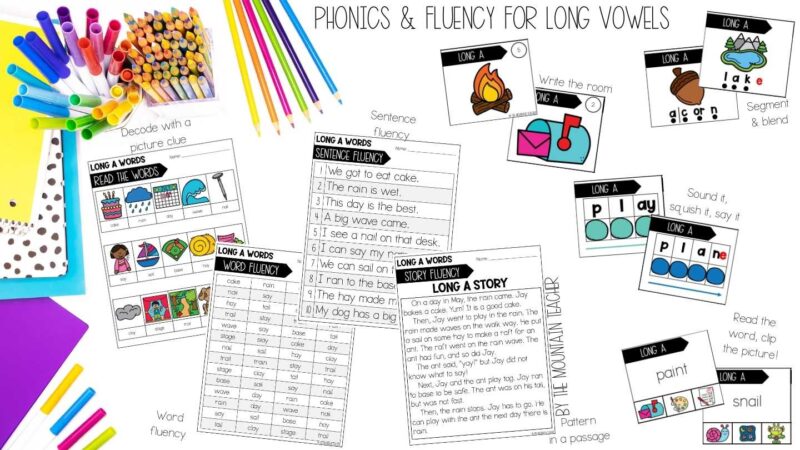 The Most Effective Long Vowel Activities for 2nd Grade - The Mountain ...