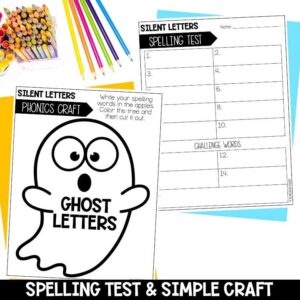 Silent Letters Worksheets, Activities & Games for 2nd Grade Phonics or ...