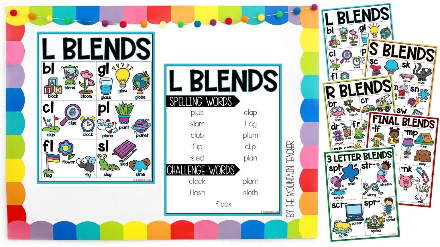 The Most Effective Way to Teach Blends to 1st Graders - The Mountain ...