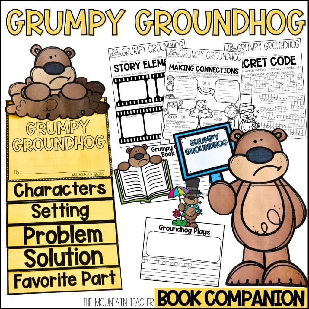 Grumpy Groundhog Activities Groundhog Day Read Aloud Reading ...