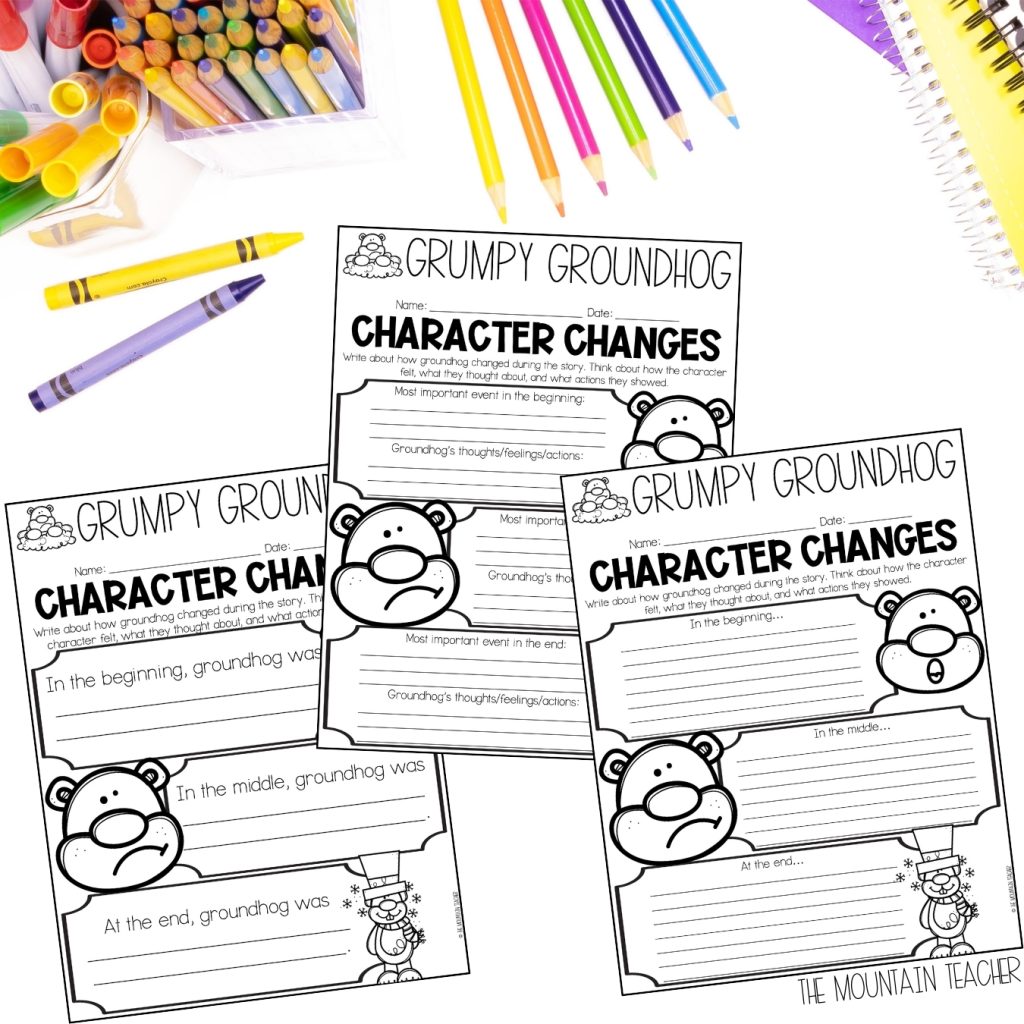 Grumpy Groundhog Activities Groundhog Day Read Aloud Reading ...