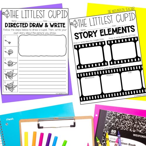 The Littlest Cupid Activities Valentine's Day Read Aloud Reading ...
