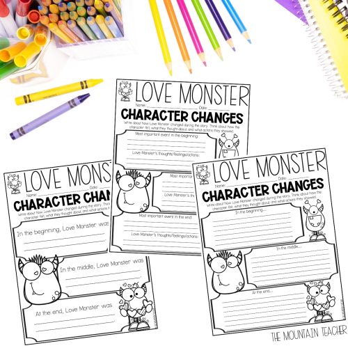 Love Monster Activities Valentine's Day Read Aloud Reading ...