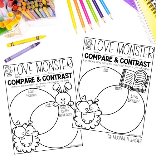 Love Monster Activities Valentine's Day Read Aloud Reading ...