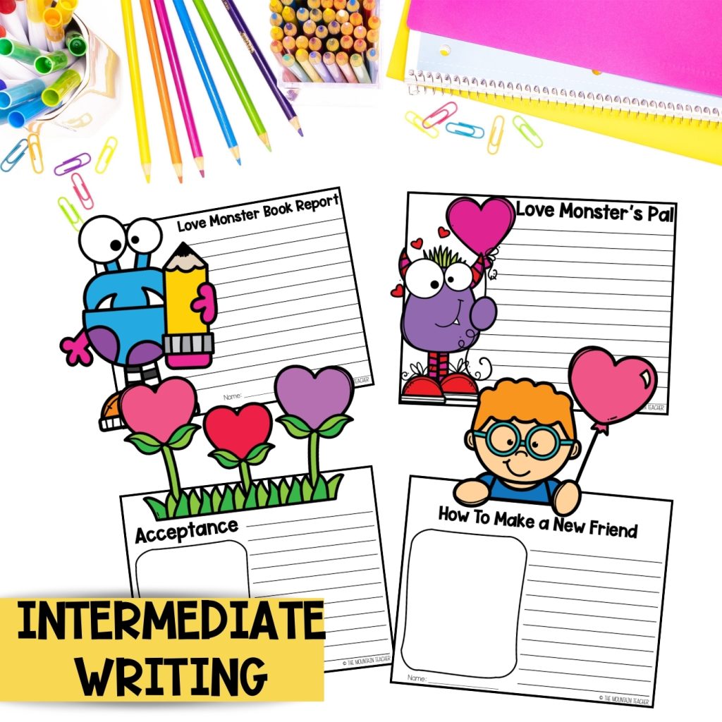 Love Monster Activities Valentine's Day Read Aloud Reading ...