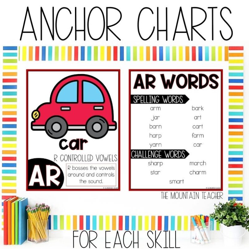AR Bossy R Worksheets, Activities & Games 1st Grade Phonics or Spelling ...