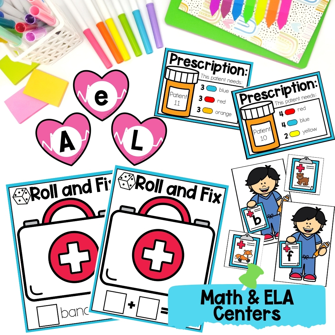 Doctor’s Office Dramatic Play Printables for Early Learners - The ...