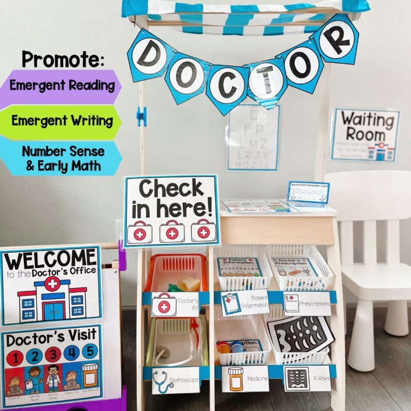 Doctor’s Office Dramatic Play Printables for Early Learners - The ...