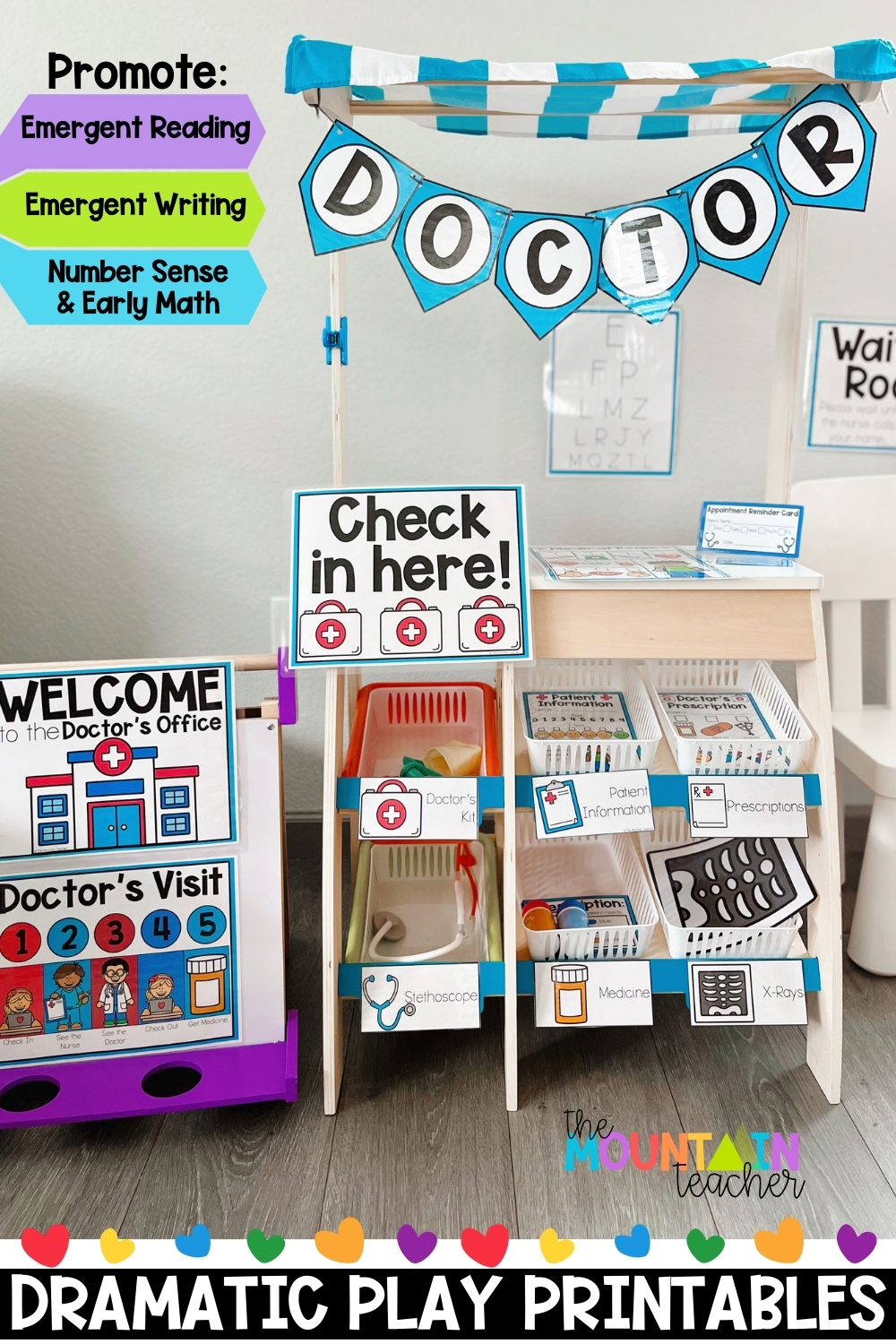 Doctor’s Office Dramatic Play Printables for Early Learners - The ...