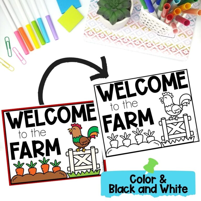 Farm Fun Dramatic Play Printables for your little learners! - The ...