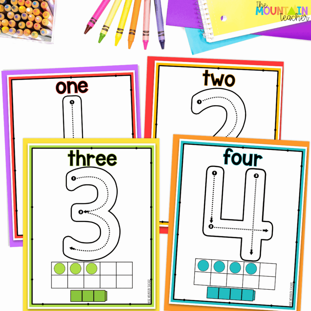 5 Fun & Easy Ways to Teach Numbers 0-10 in Kindergarten - The Mountain ...