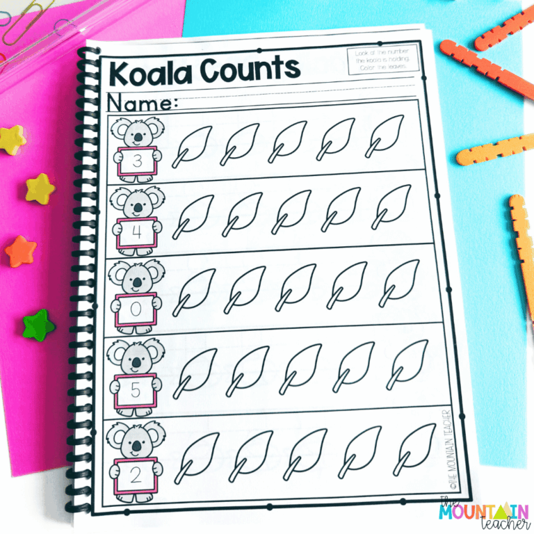 5 Fun & Easy Ways to Teach Numbers 0-10 in Kindergarten - The Mountain ...