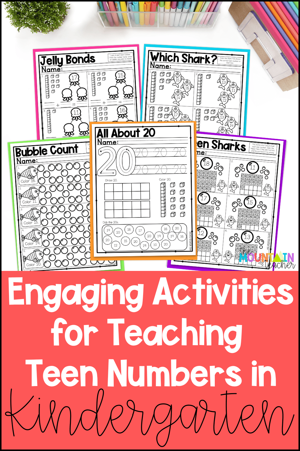 Engaging Activities for Teaching Teen Numbers in Kindergarten - The ...